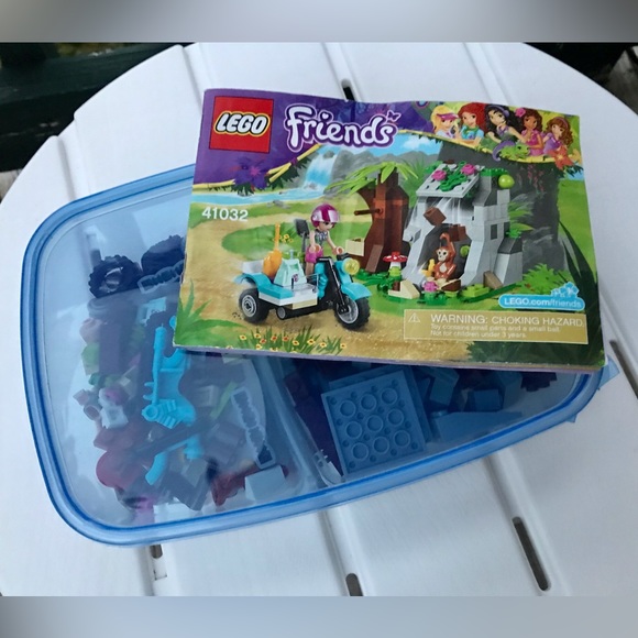 Lego | Toys | Incomplete Lego Friends 432 First Aid Jungle Bike ...